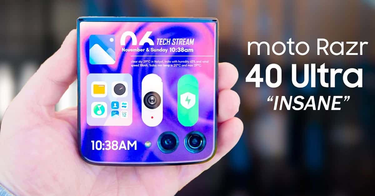 Motorola Razr 40 Ultra Specs: 12GB RAM, Dual Displays!