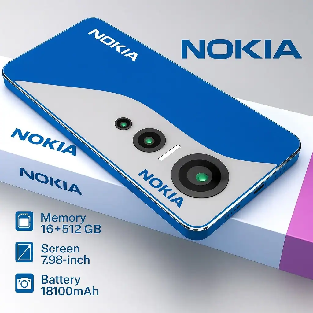 Nokia Wind Max 2026 Specs: 16GB RAM, 18100mAh Battery!